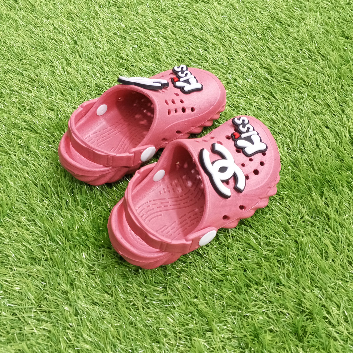 Summer Soft Crocs - Pink - Kiss– The Babies Store