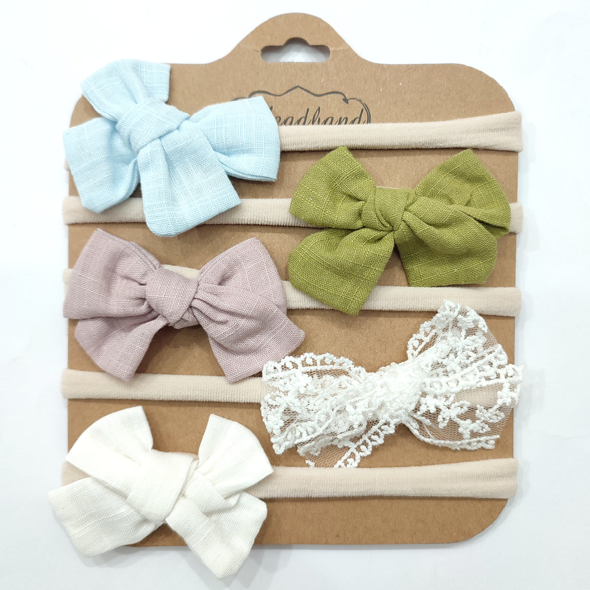 Pack Of 5 Head Bands– The Babies Store