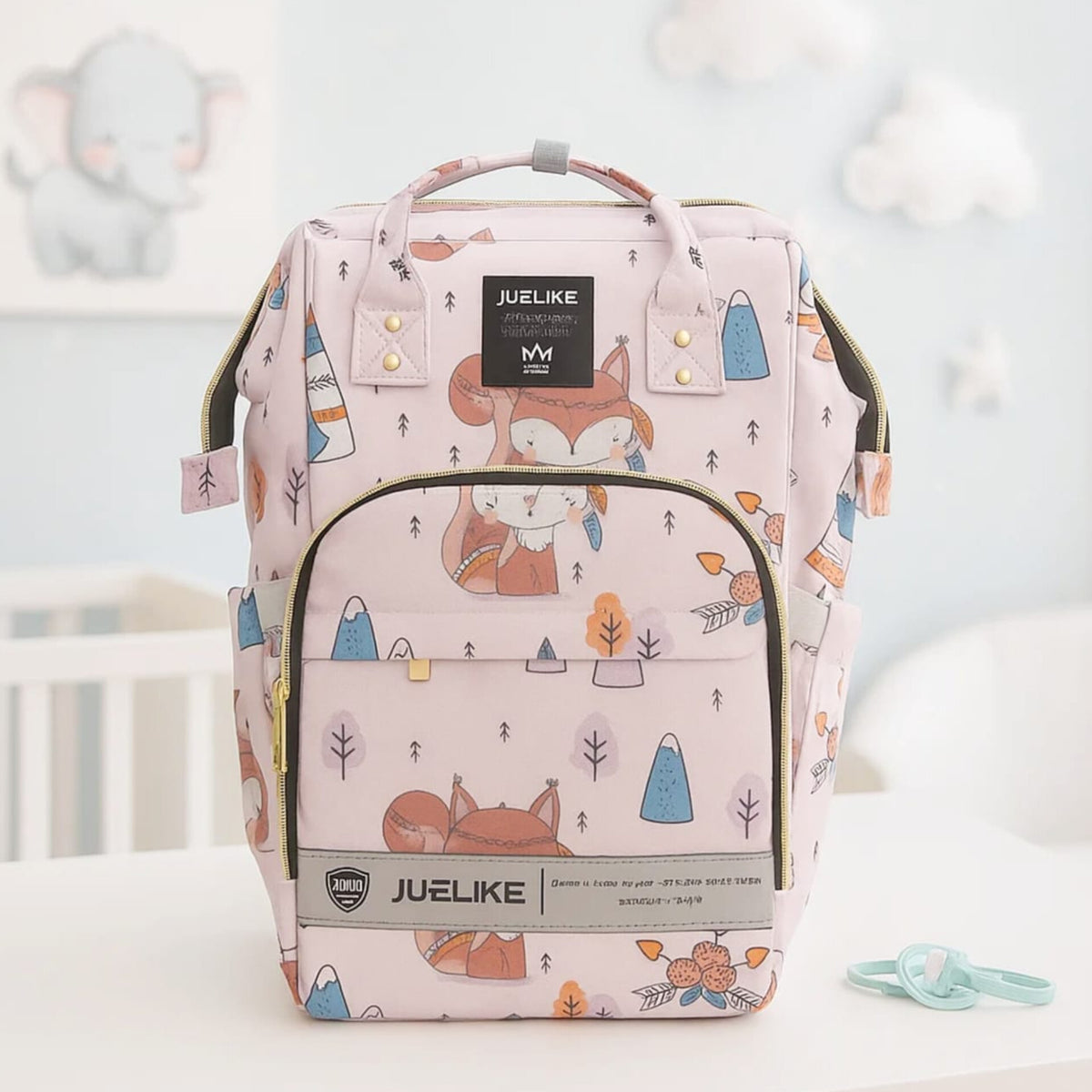 Juelike - Waterproof Diaper Backpack - Pink - Cat– The Babies Store