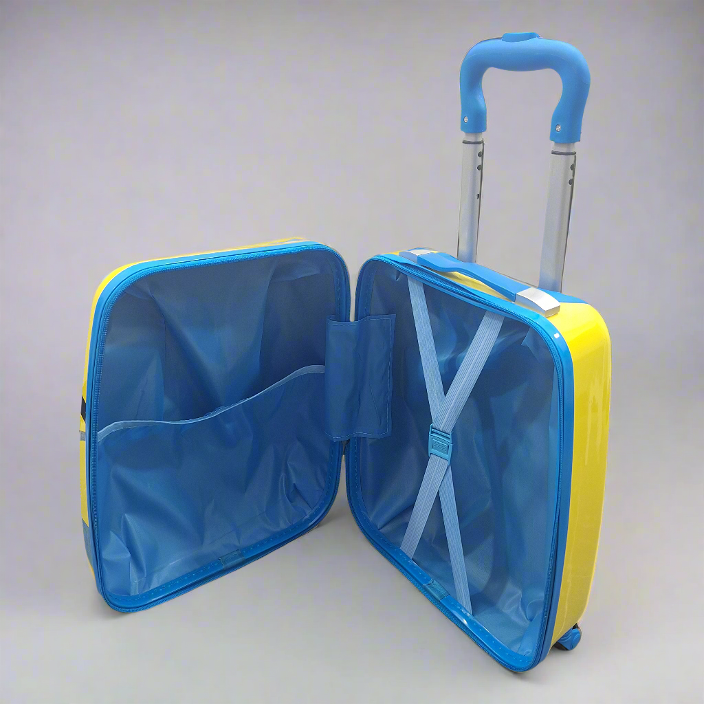 4 Wheels - Kids Travel Trolley - Yellow - Minnion– The Babies Store