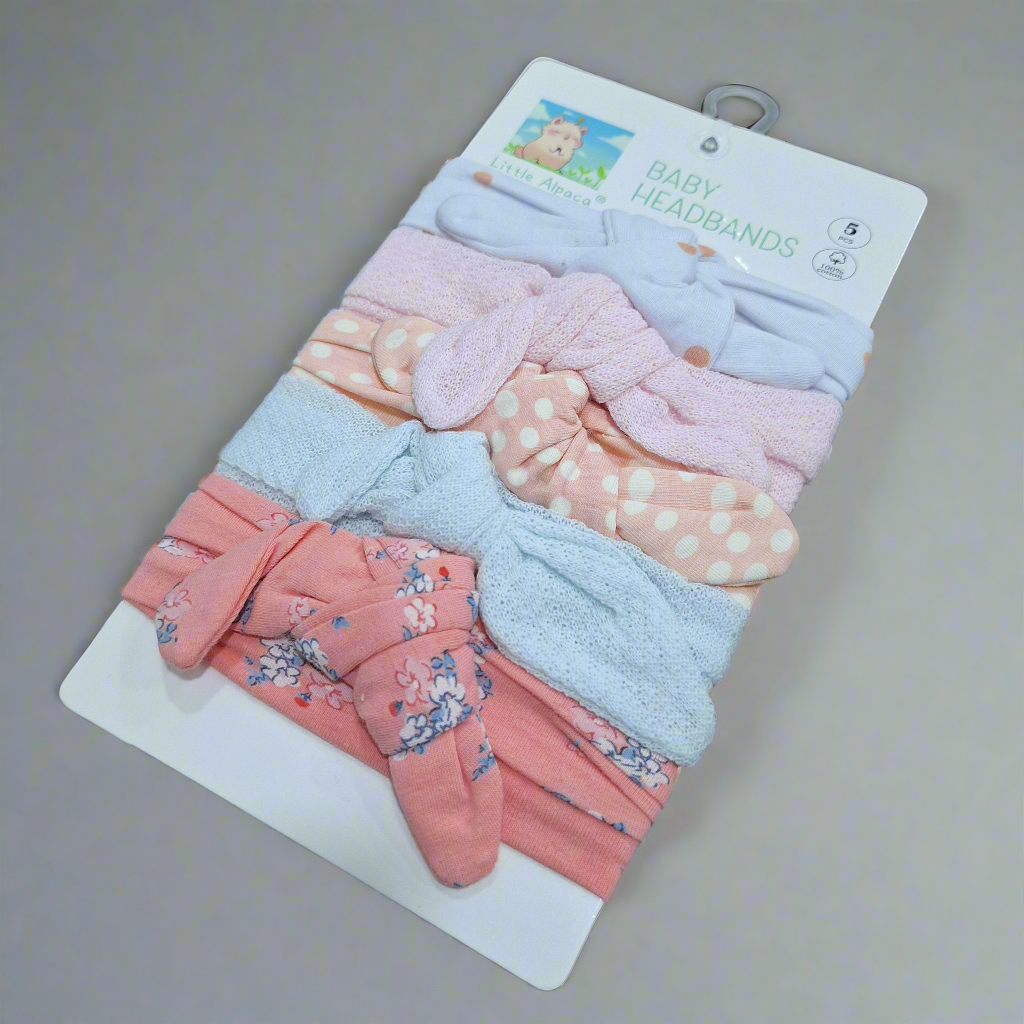 Baby Head Bands - Pack of 5– The Babies Store