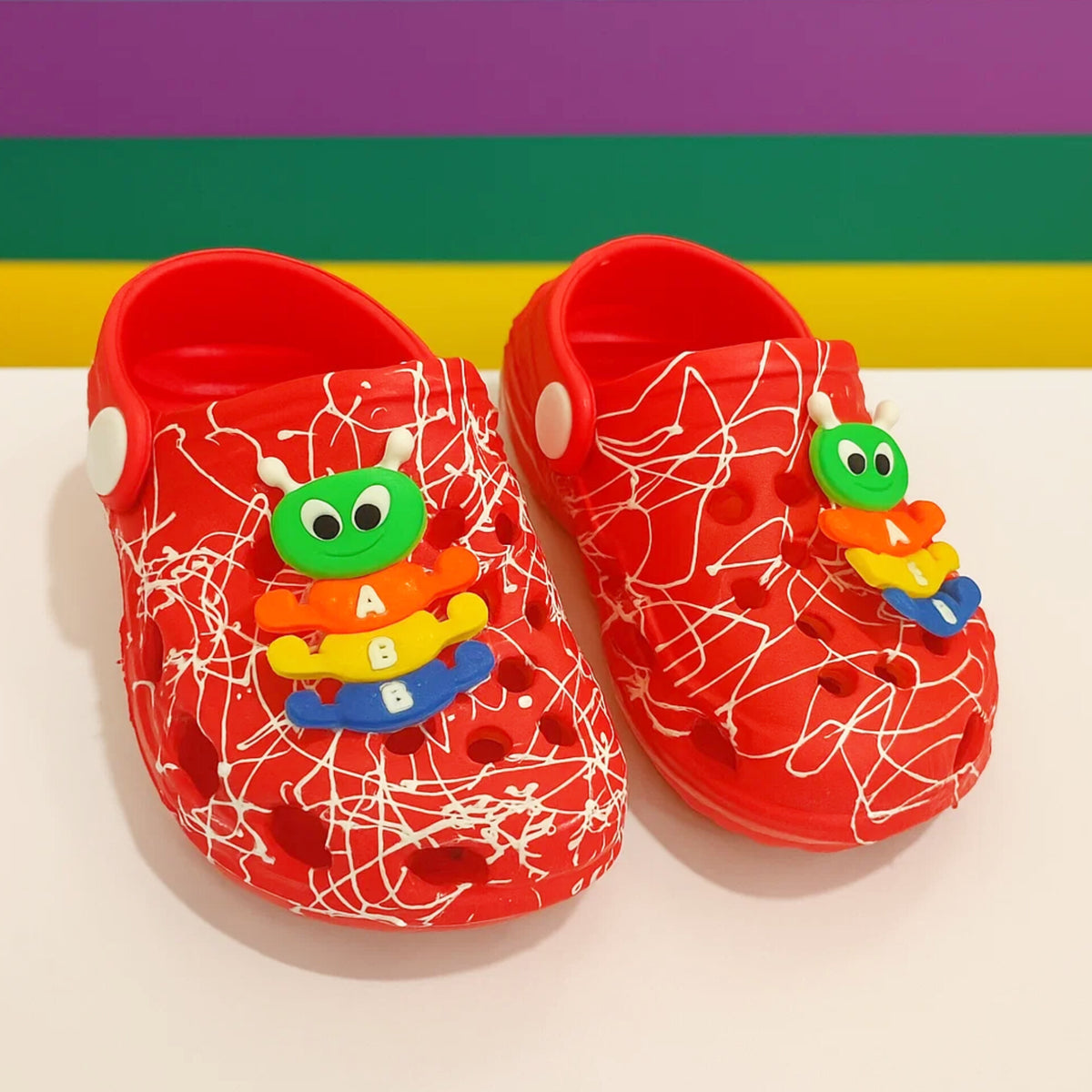 Crocs - Caterpillar - Red– The Babies Store