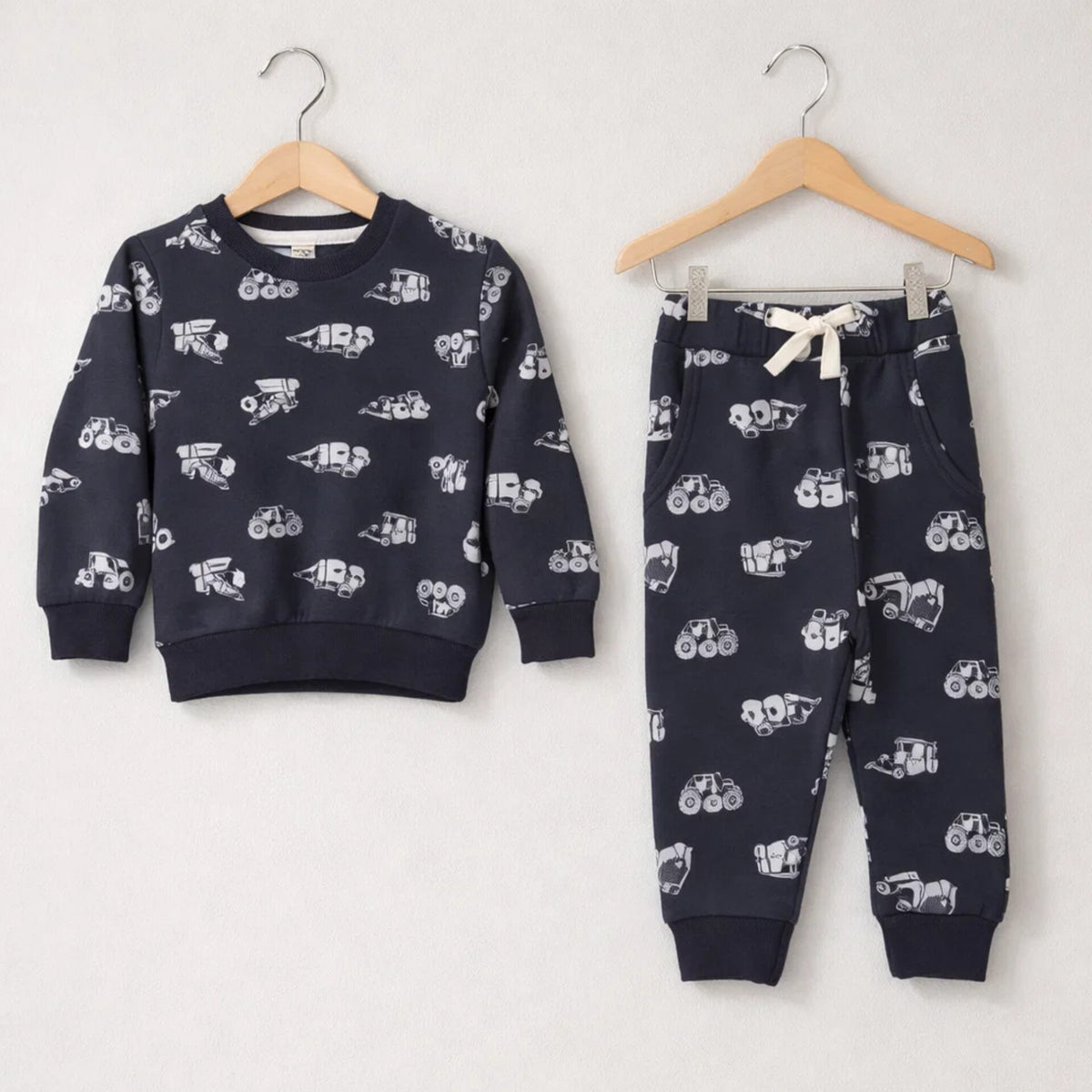 Z Kids - 2 Pieces - Suit Set - Charcoal Grey - Tractor & Crain– The ...