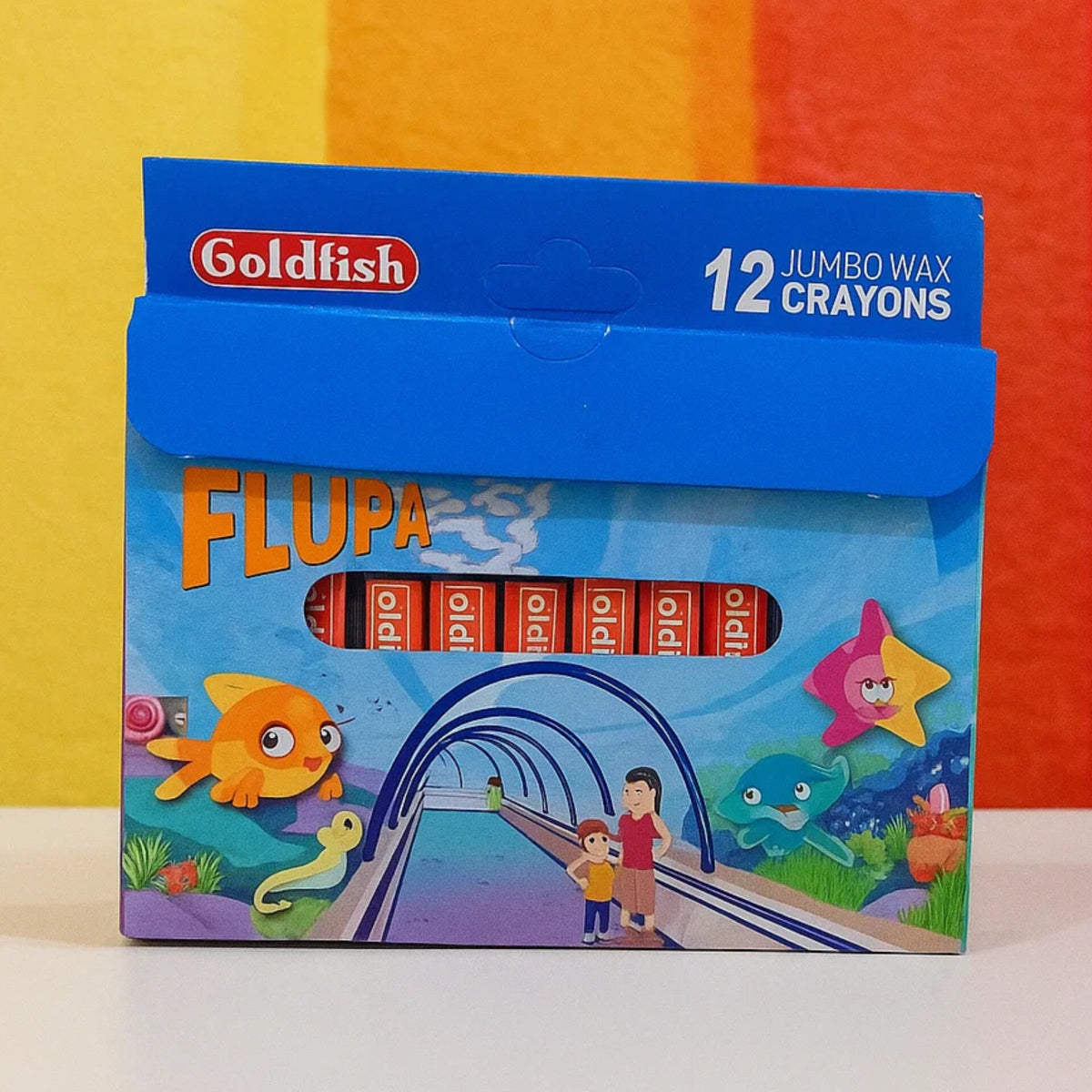 Goldfish - Pack of 12 - Wax Crayons - Large– The Babies Store