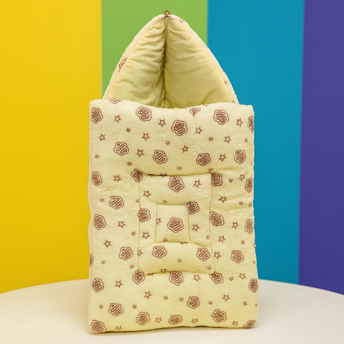 Velvet - Carry Nest - Yellow - Clouds & Stars - 25– The Babies Store