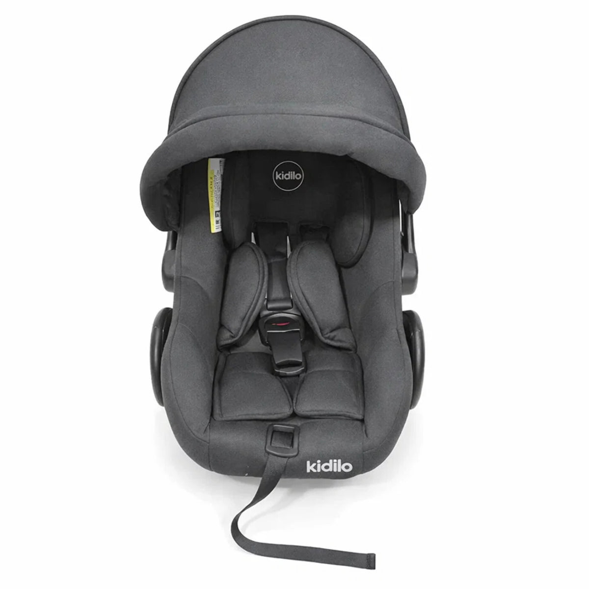 Kidilo - 2 In 1 - Carry Cot & Car Seat - Grey– The Babies Store