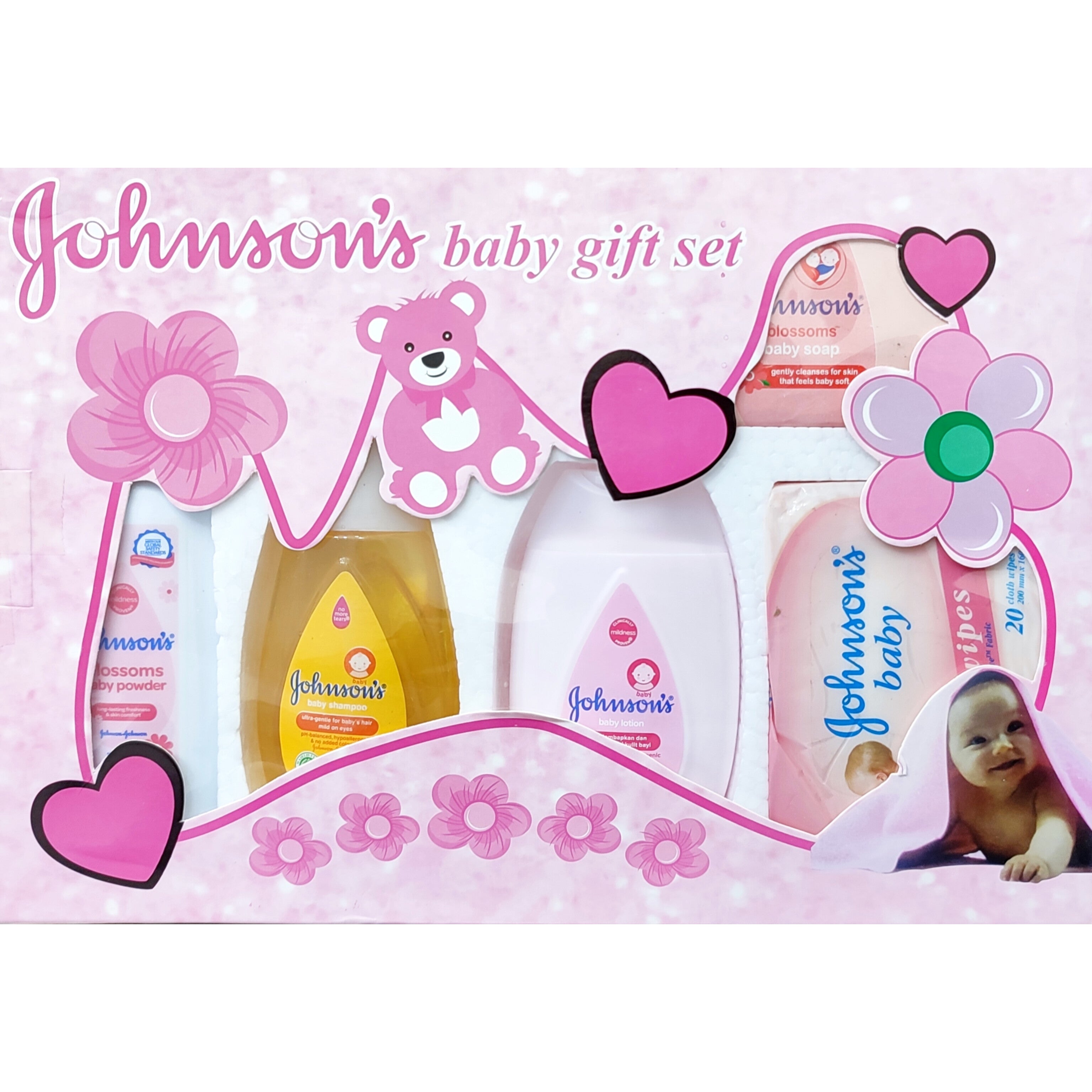 5 Pieces Johnson's Baby Gift Set– The Babies Store
